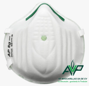 Mascarilla Desechable Partículas N95, AP Mod. 8G - MMAVI Servicios